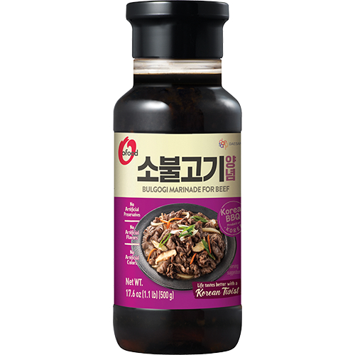 Jual O'food Daesang Korean BBQ sauce saus sapi 500 gr 407 ml beef Ofood ...