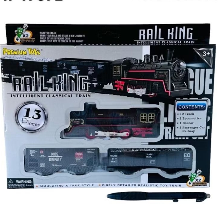 Jual KERETA RAIL KING.KERETA 3GERBONG.KERETA BISA JALAN.KERETA RAIL ...
