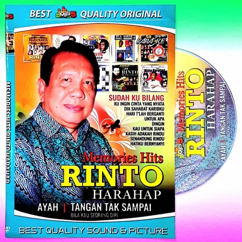 Jual KASET DVD MP5 RINTO HARAHAP-LAGU NOSTALGIA TERBAIK-LAGU NOSTALGIA TAHUN 80-LAGU KARAOKE ...