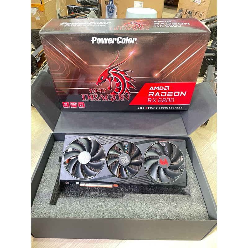 Jual VGA POWERCOLOR RX 6800 RED DRAGON 16GB 2ND | Shopee Indonesia