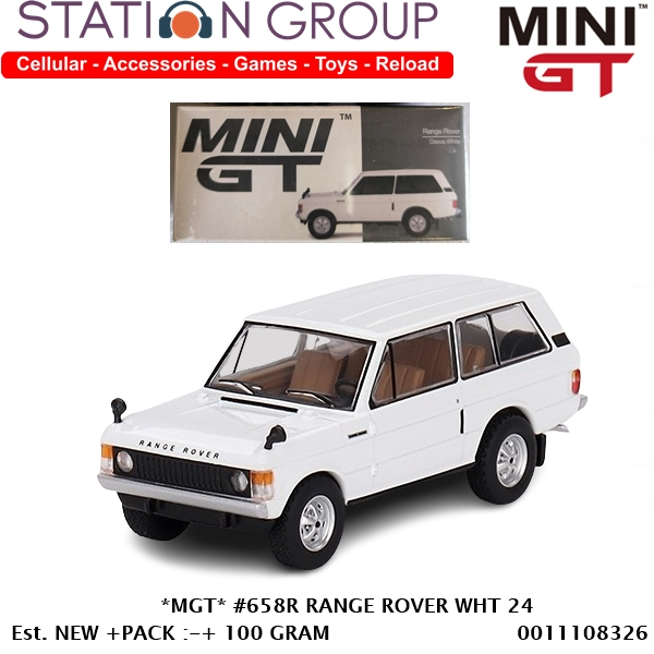 Jual MINI GT #658R RANGE ROVER WHITE 24 - DIECAST | Shopee Indonesia