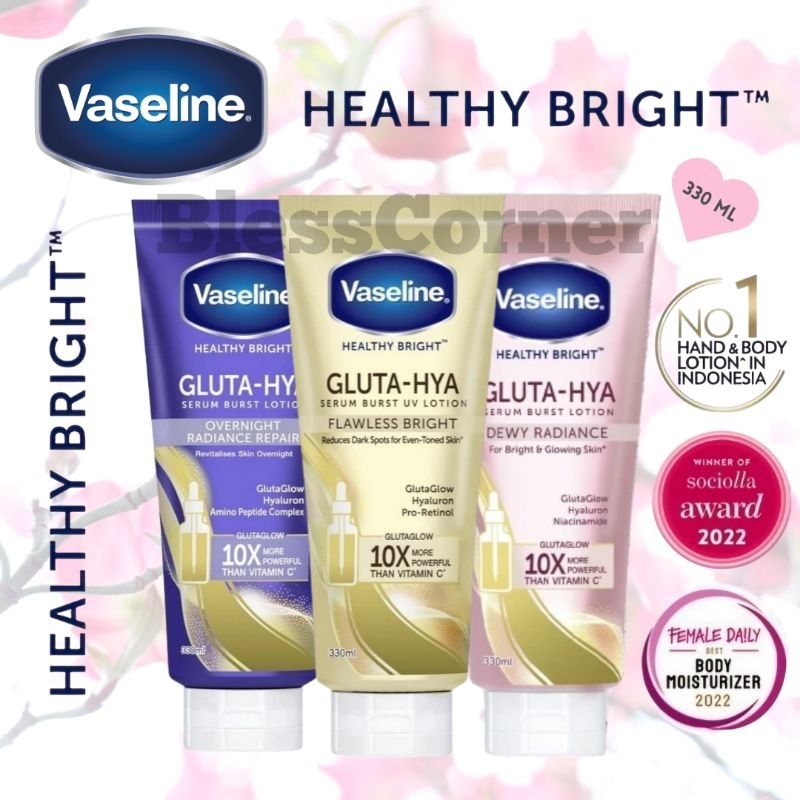 Jual Vaseline Gluta Hya 330ml Gluta Hya Vaseline 330ml Vaseline Gluta ...