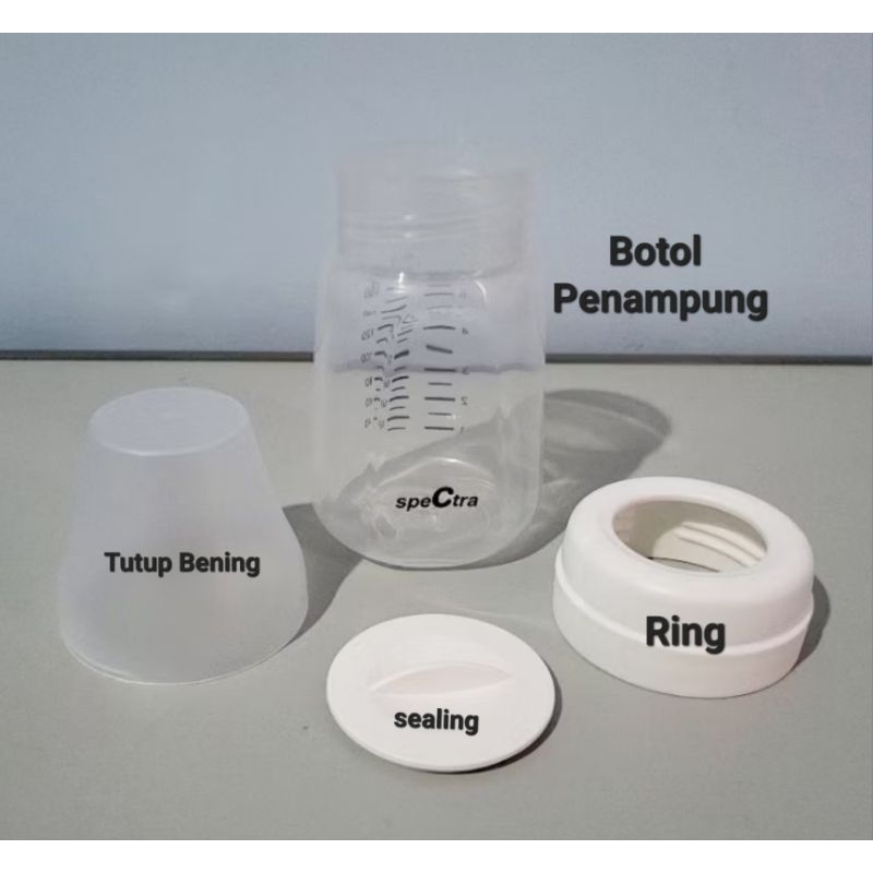 Jual Botol Spectra Ring Spectra Sealing Disc Screw Cover Wideneck Tutup Botol Spectra ...
