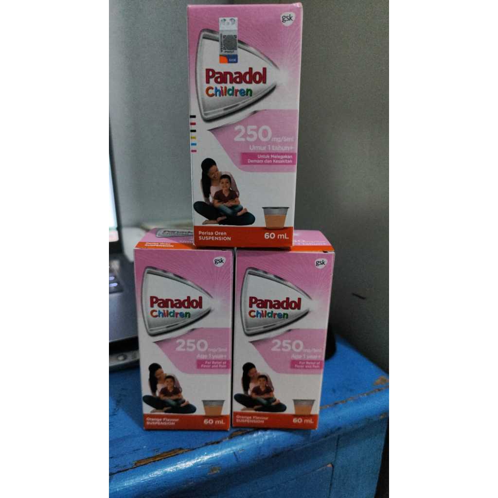 Jual Panadol Children Syrup Malaysia 60 ML | Shopee Indonesia