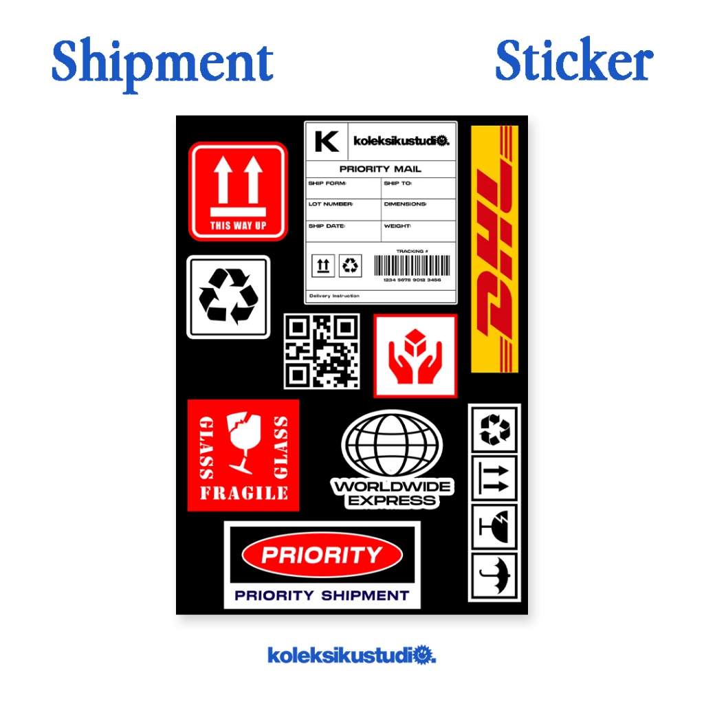 Jual Stiker Shipment Sticker Aesthetic Lucu Stiker HP Laptop | Shopee ...