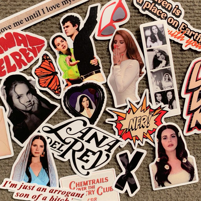 Jual Lana Del Rey Sticker Pack | Shopee Indonesia