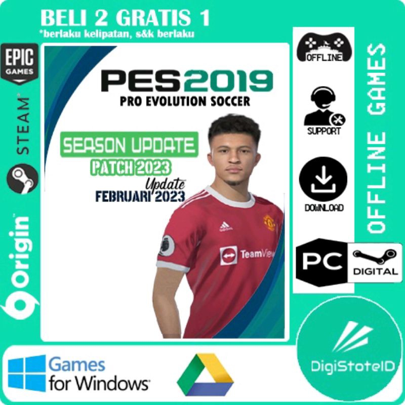 Jual PC GAME PES 2019 PATCH 2024 | Shopee Indonesia