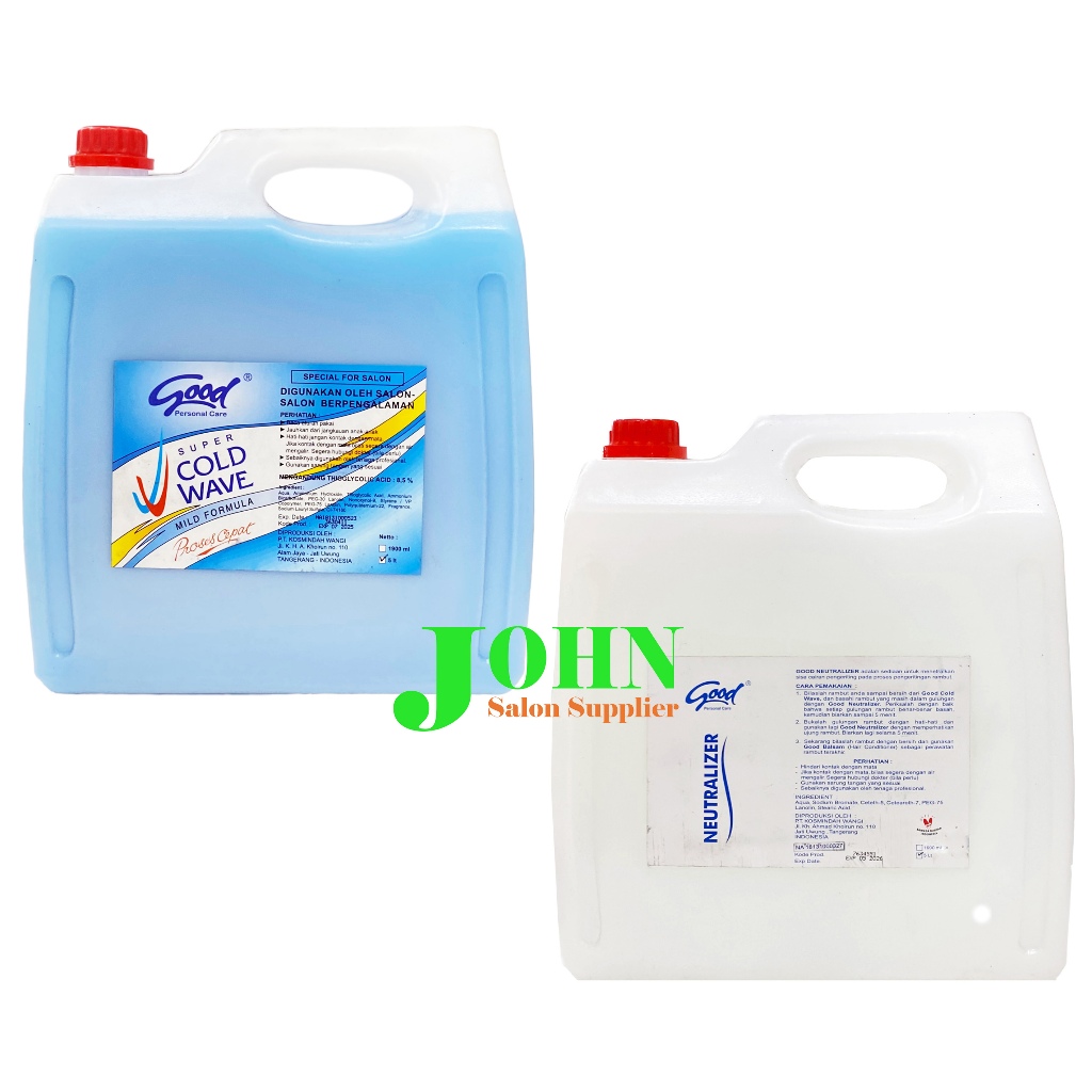 Jual GOOD Super Cold Wave & Neutralizer – 5000 ml / 5 Liter – Obat ...