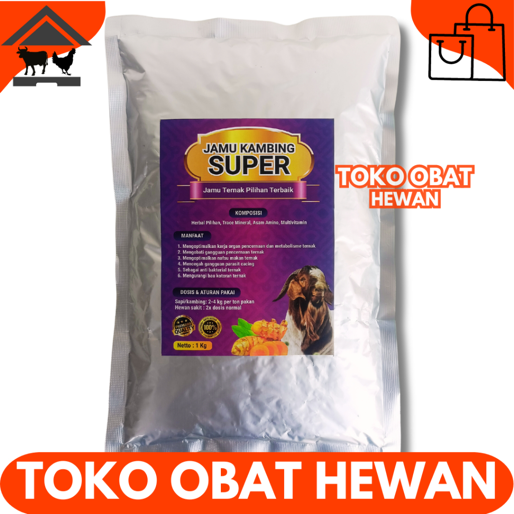 Jual JAMU KAMBING SUPER 1 KG - Jamu Penggemuk Kambing - Meningkatkan ...