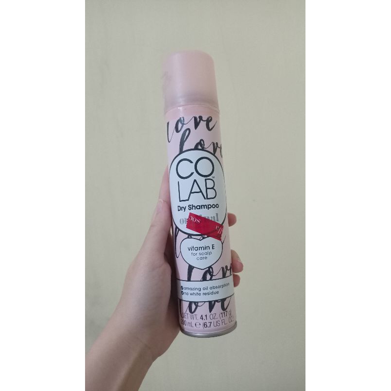 Jual COLAB Dry Shampoo (Preloved) | Shopee Indonesia