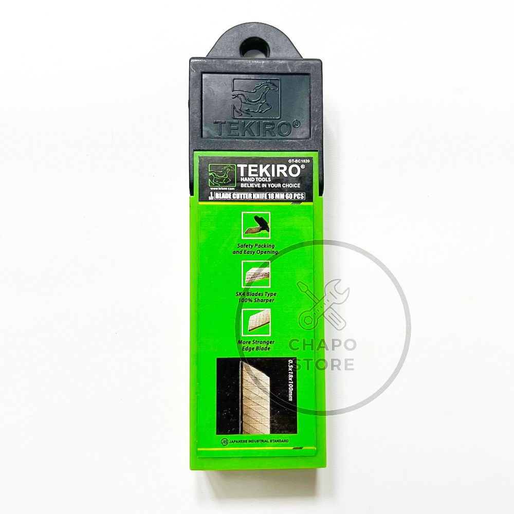 Jual Tekiro refill isi cutter 18mm isi 60pcs | Shopee Indonesia