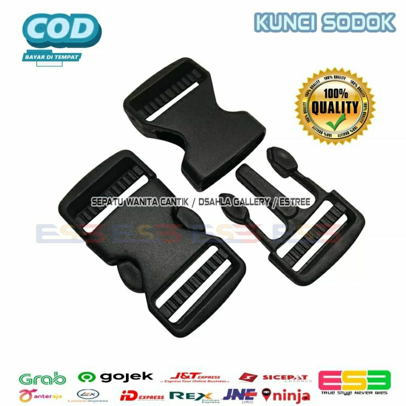 Jual gasper klik plastik tas gasper plastik buckle ukuran 2 cm, 2,5 cm ...