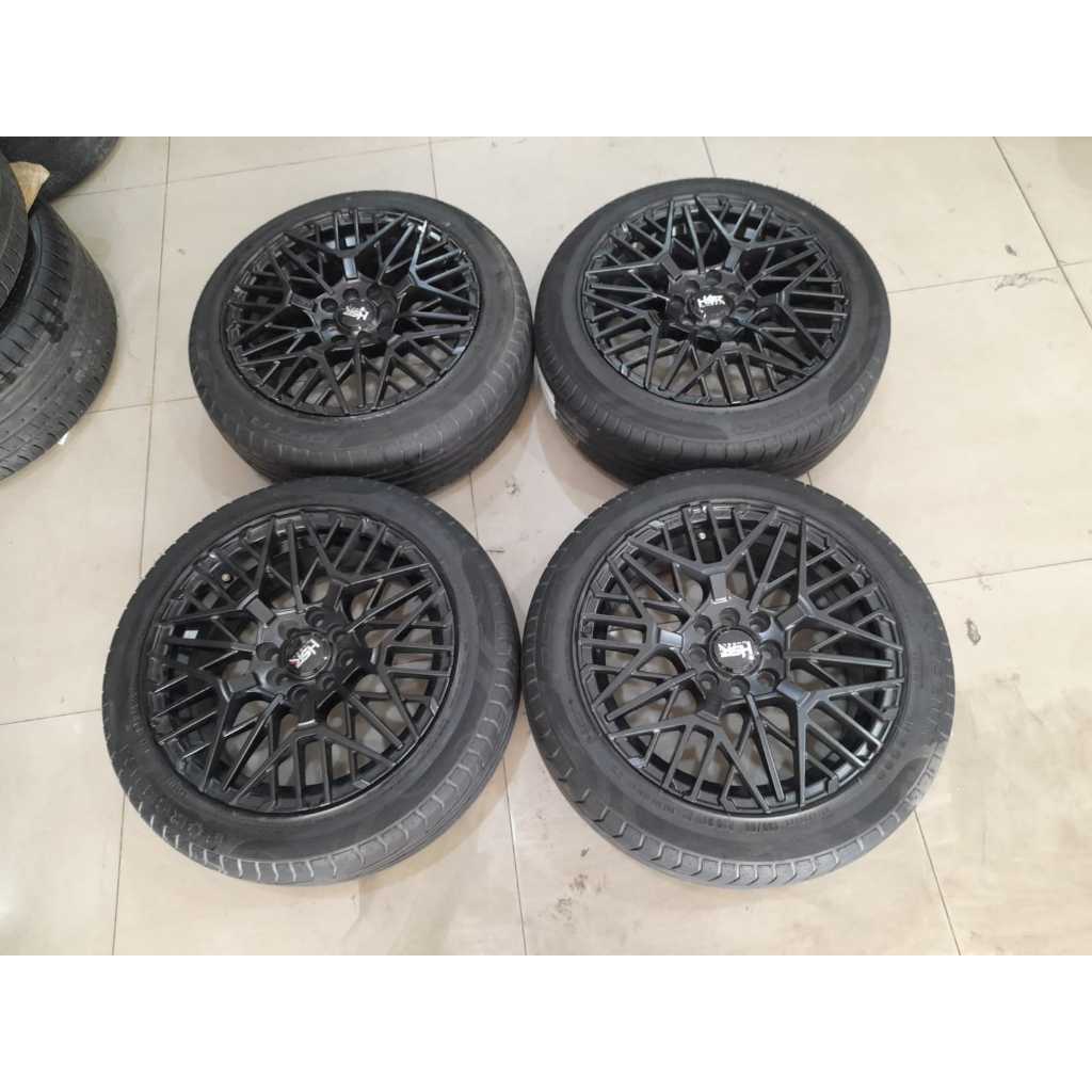 Jual velg bekas racing hsr r16 buat mobil yaris livina avanza ring 16 lebar 7 pcd 4x100 4x114,3 ...