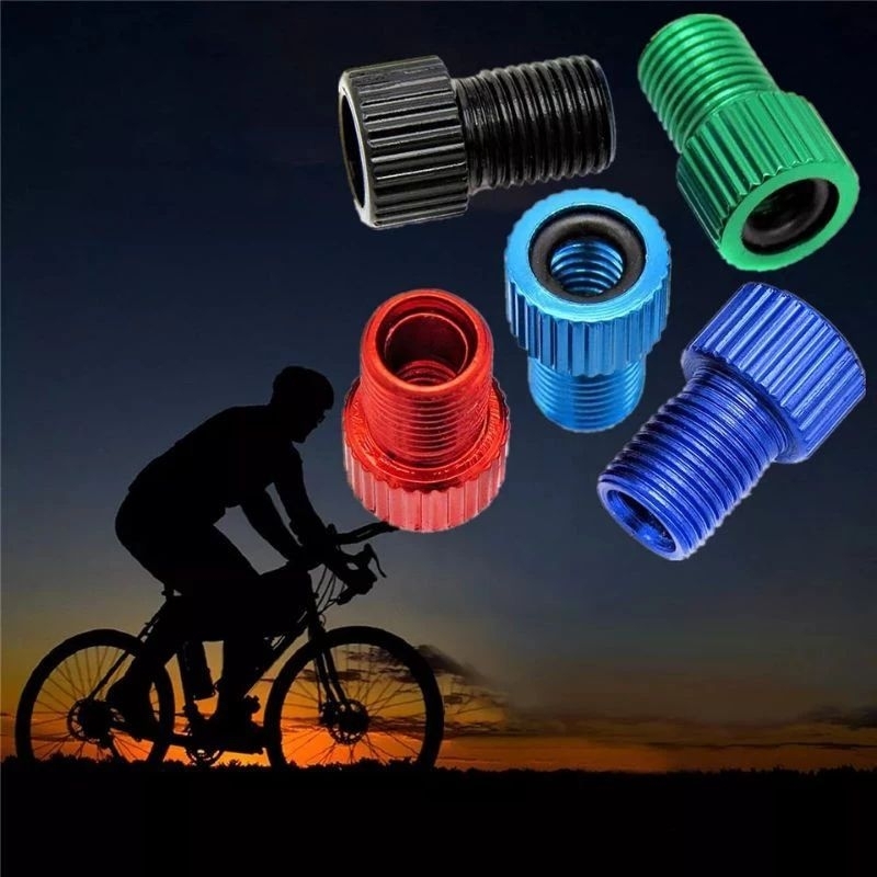 Jual Adaptor Sambungan Pentil Presta To schrader Sepeda Lipat Fixie MTB ...