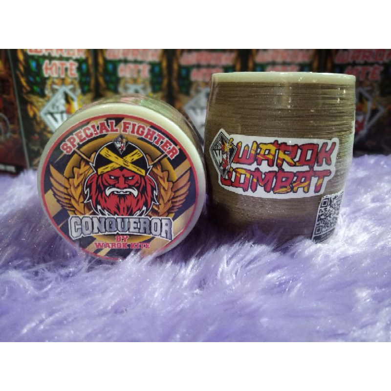 Jual Gelasan CONQUEROR 2.000Yard By: WAROK COMBAT (Warna GOLD) | Shopee ...
