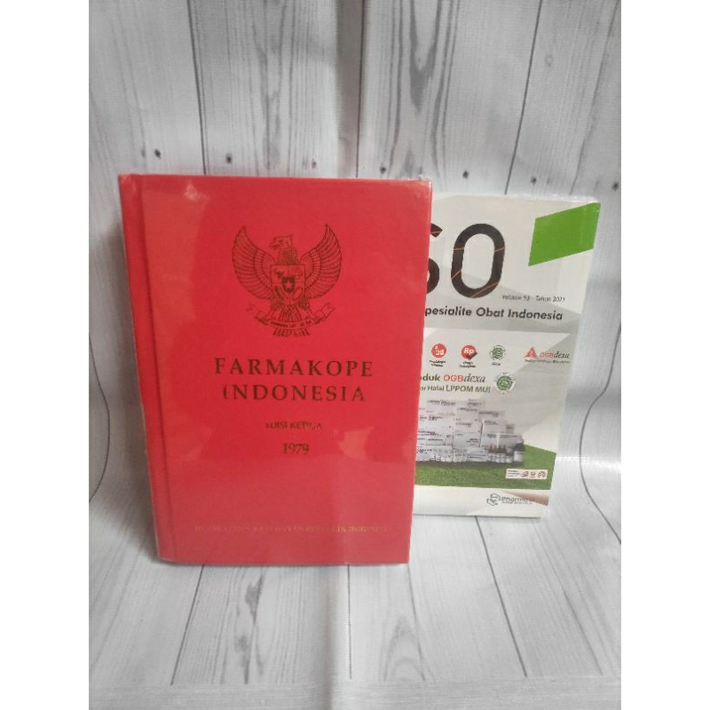 Jual Farmakope indonesia edisi 3 dan ISO - Paket 2 buku | Shopee Indonesia
