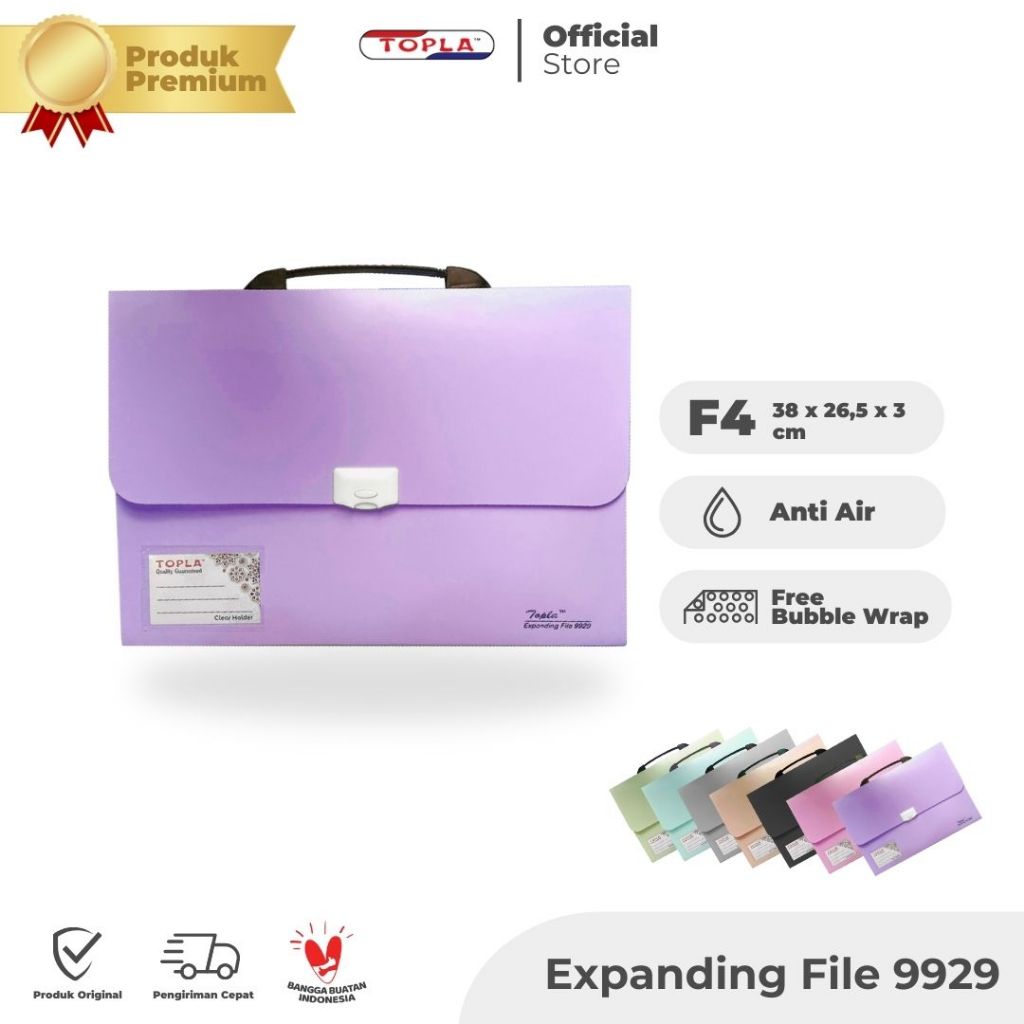Jual Expanding file 9929 13 slot with handle map sekat dokumen kertas ...