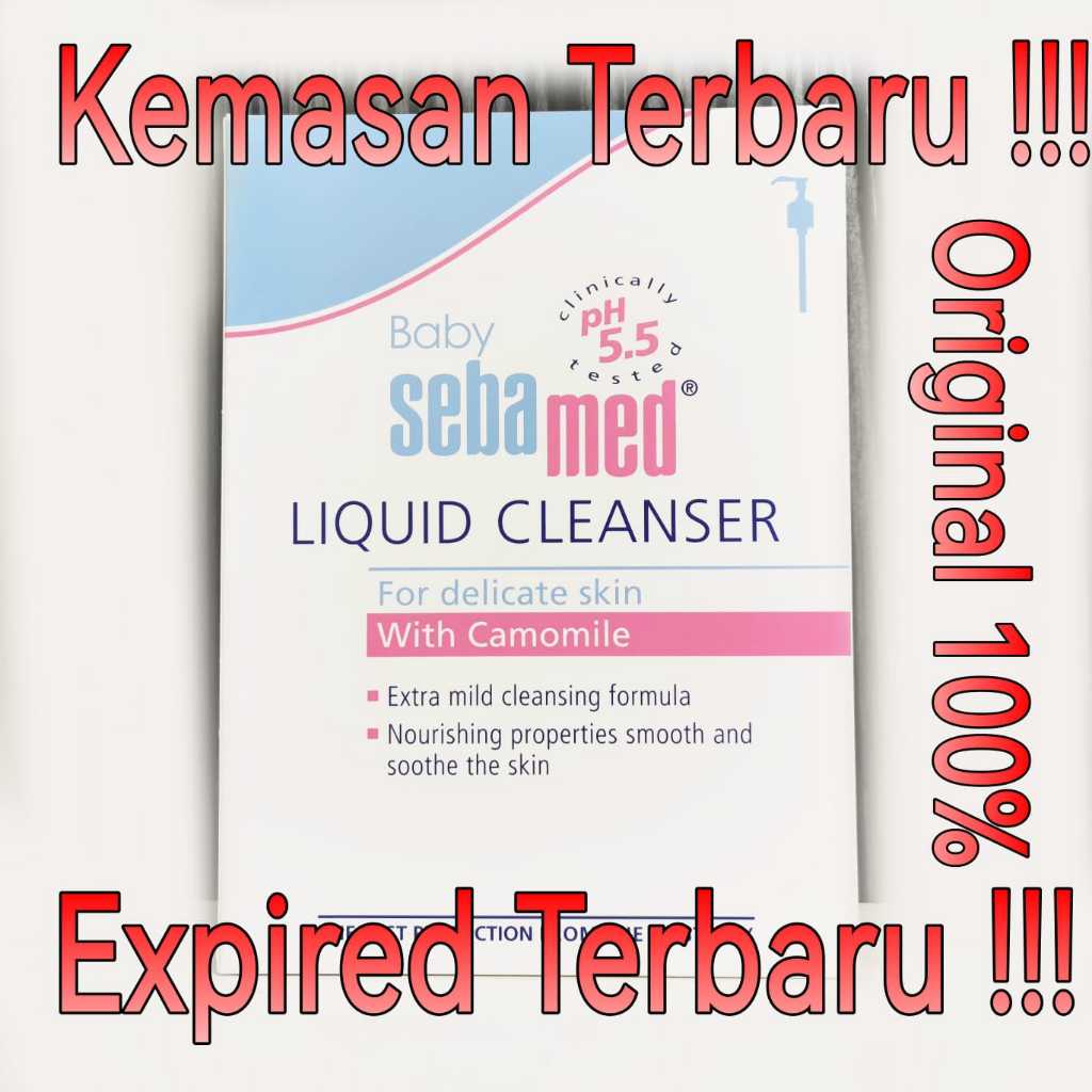 Jual sebamed baby liquid cleanser sabun mandi bayi anak original bayi ...