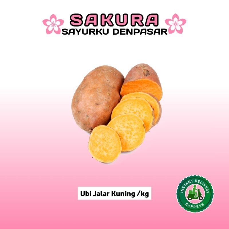 Jual Ubi Jalar Kuning 1kg - SAKURA | Shopee Indonesia