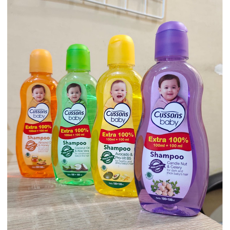 Jual CUSSONS BABY SHAMPOO 100+100ml | Shopee Indonesia