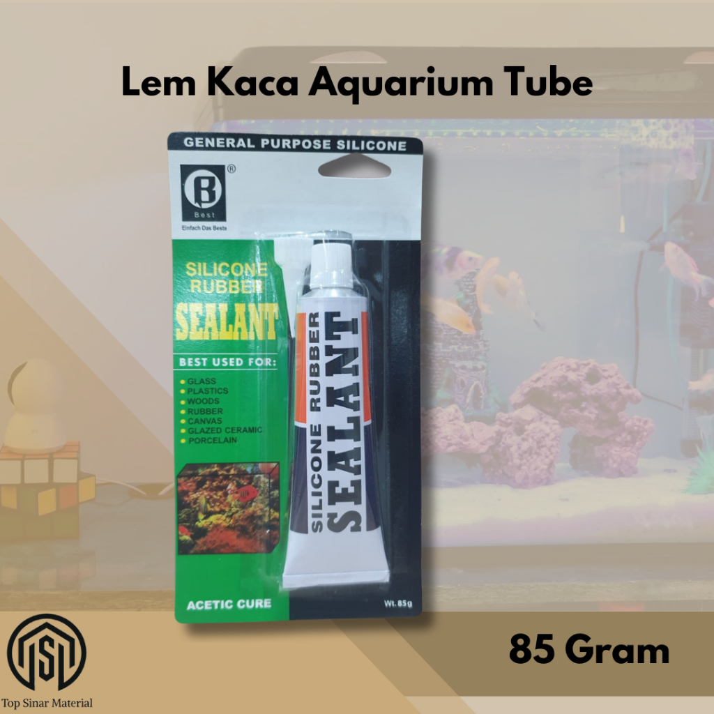 Jual LEM KACA AQUARIUM / LEM SEALENT AQUARIUM 70 GRAM BESAR | Shopee ...