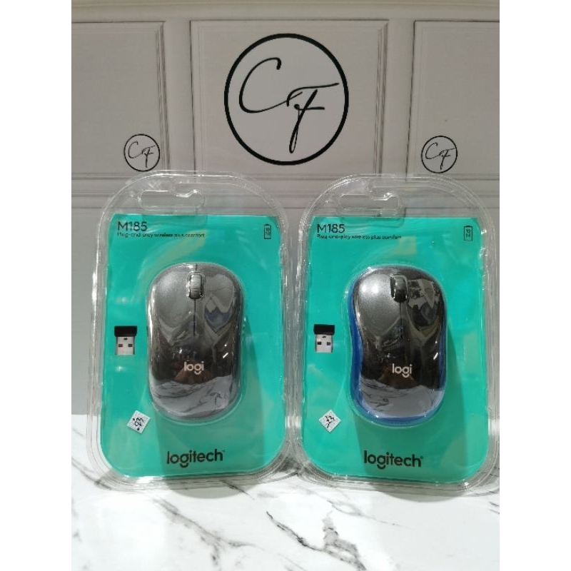 Jual Logitech M185 Mouse Original | Wireless Mouse | Shopee Indonesia