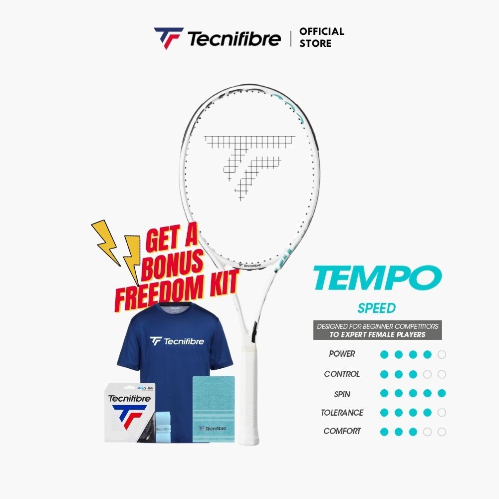 Jual Tecnifibre Tennis Racket TEMPO 298 IGA SWIATEK | Raket Tenis ...