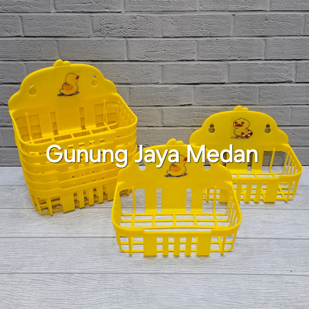 Jual Rak Sabun Keranjang Tempel Edisi Duck Cute Cocok Untuk Anak Anak ...