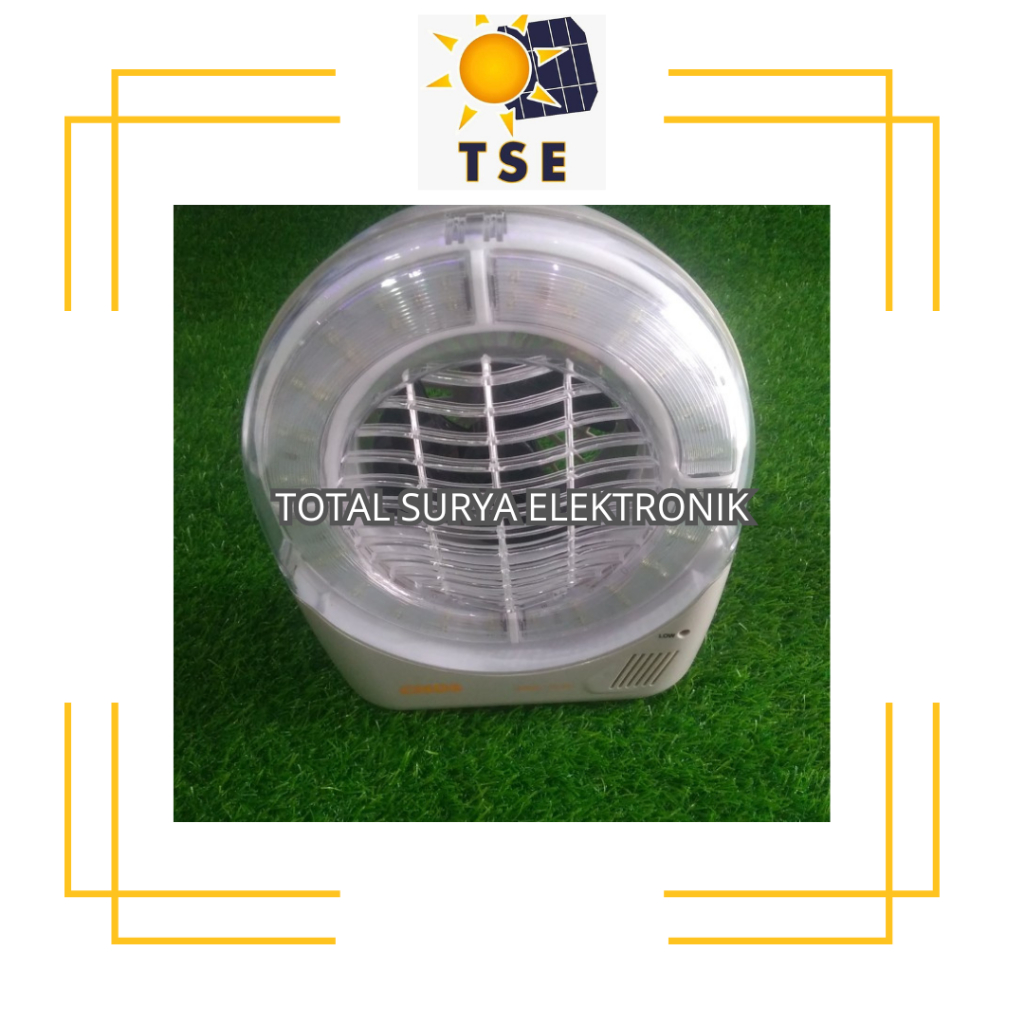 Jual LAMPU DARURAT / EMERGENCY CMOS LED CS33 + KIPAS ANGIN | Shopee ...