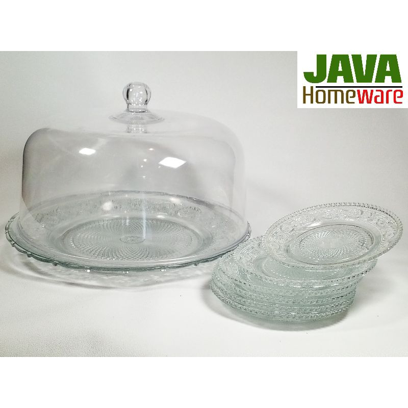 Jual TEMPAT KUE + TUTUP HAYANA | PIRING KUE DENGAN TUTUP | CAKE DISPLAY ...