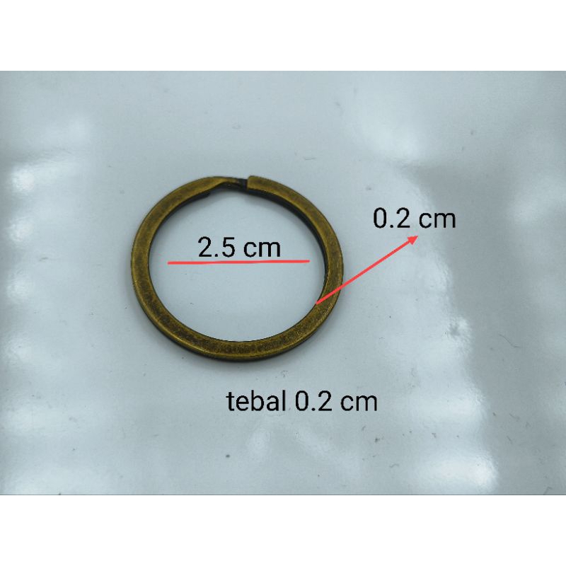 Jual AKSESORIS tas pengait ring besi dOMPET name tag GANTUNGAN KUNCI ...