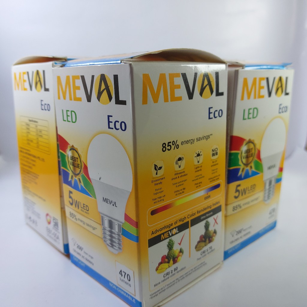 Jual LAMPU LED MEVAL LED 5 WATT | Shopee Indonesia