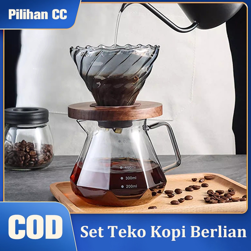 Jual Teko Kopi Berlian, Teko Kopi, Teko Berbagi Kopi, Set Teko Kopi Seduh Tangan, Teko Penyeduh ...