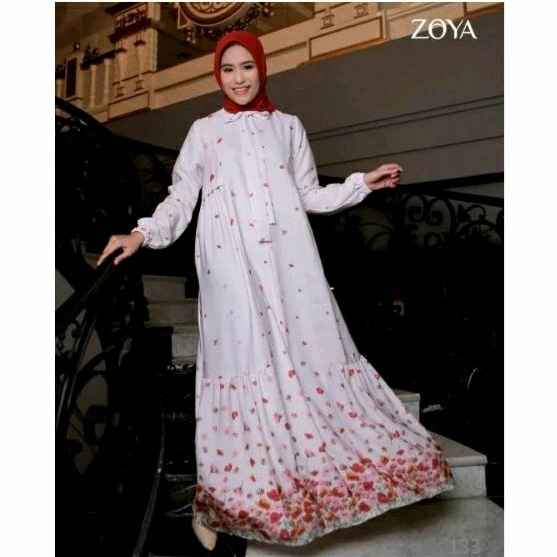 Jual ZOYA- BUSANA MUSLIM TAYLA DRESS ORIGINAL BY ZOYA | Shopee Indonesia