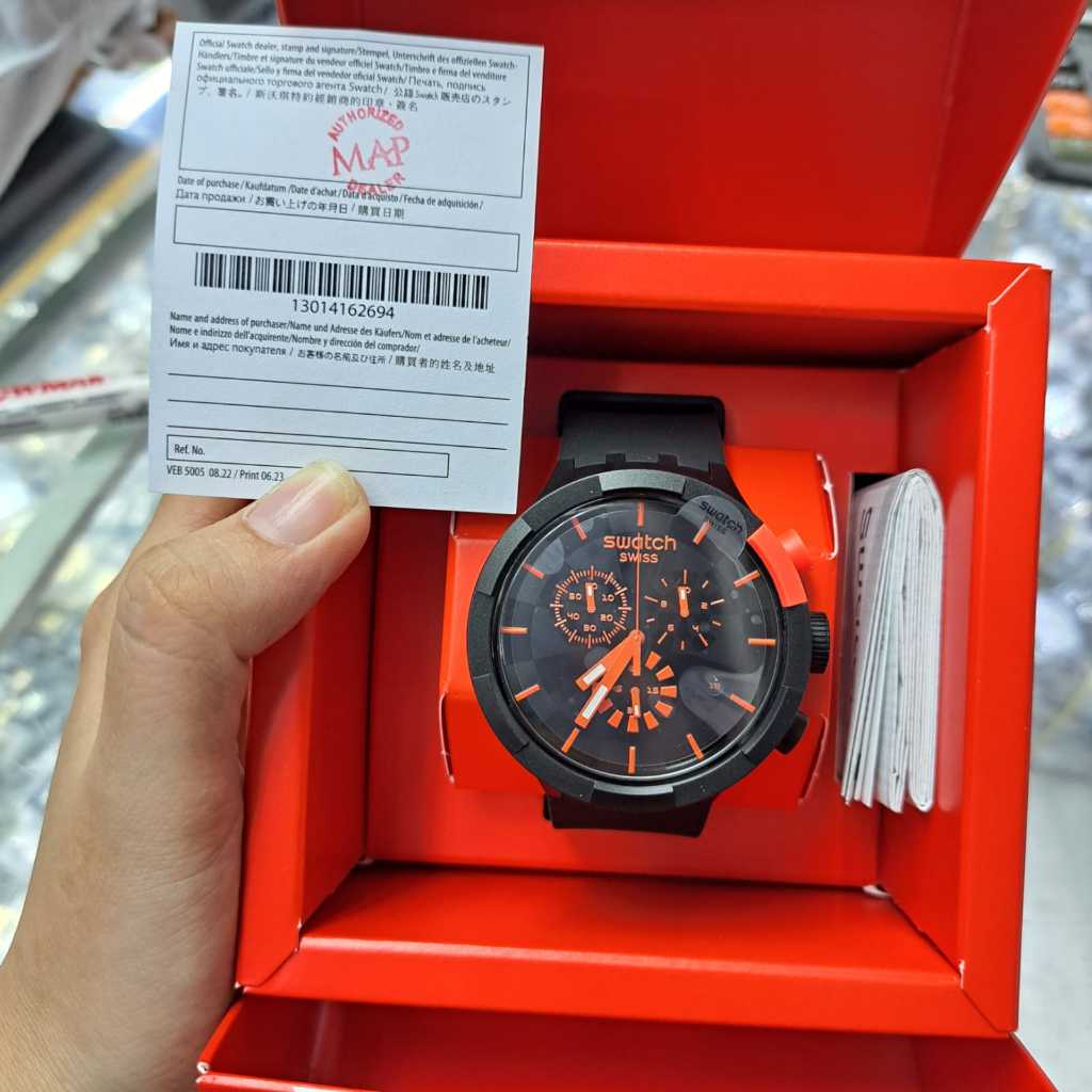 Jual SWATCH SB02B402 Checkpoint Jam Tangan Pria Original | Shopee Indonesia