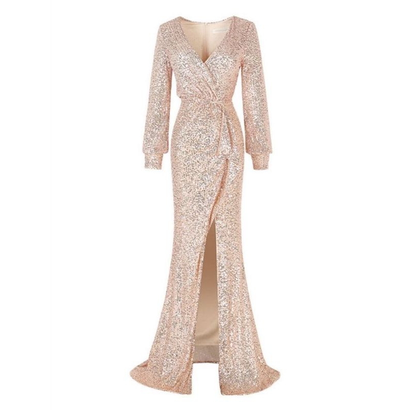 Jual Adored - Yeon Gaun Pesta Malam Manik Gown Prewedding Kondangan ...