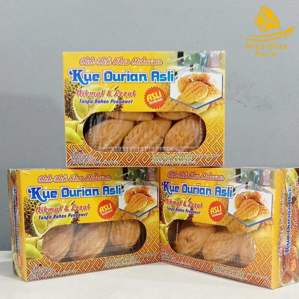 Jual KUE DURIAN ASLI TATI | OLEH-OLEH KHAS MAKASSAR KUE DURIAN ASLI ...