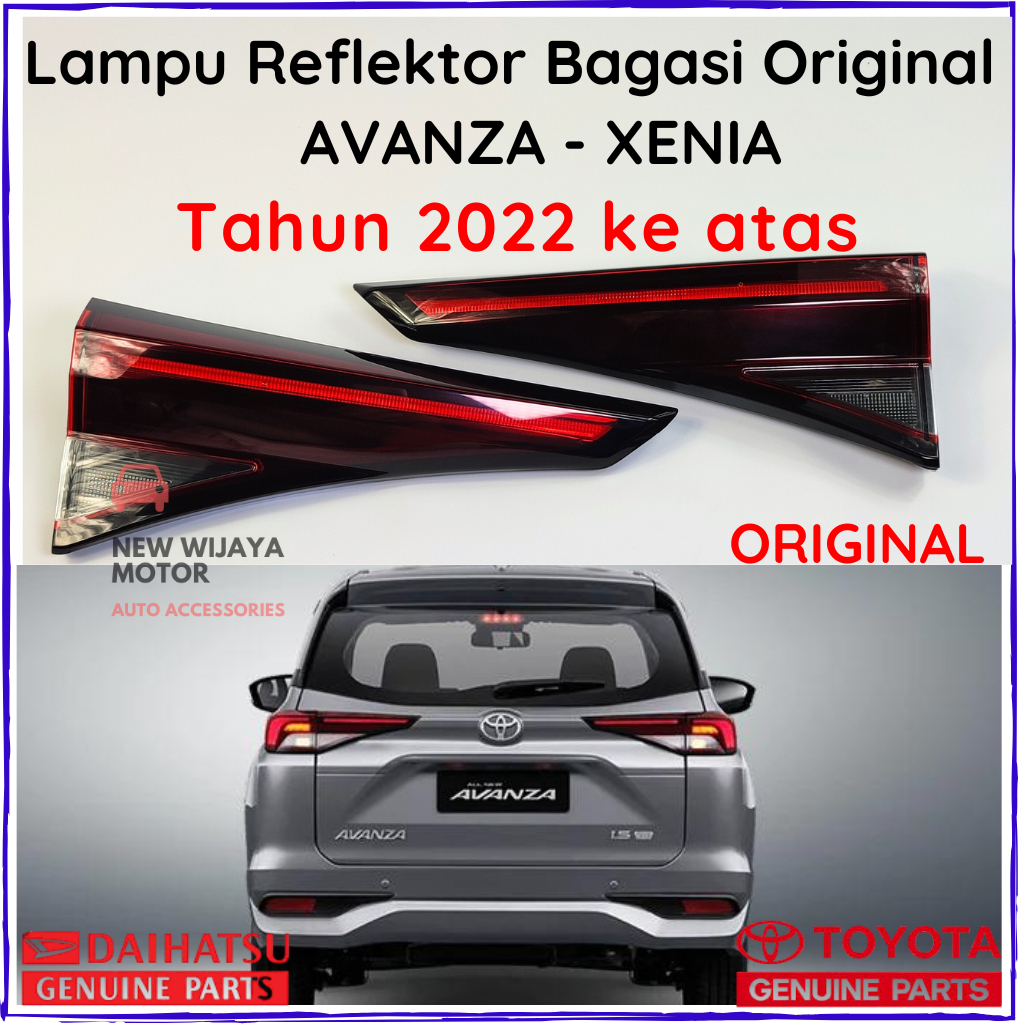 Jual Lampu Reflektor Bagasi Avanza 2022/ Reflektor Bagasi Xenia 2022 ... Jual Lampu Reflektor Bagasi Avanza 2022/ Reflektor Bagasi Xenia 2022 ...