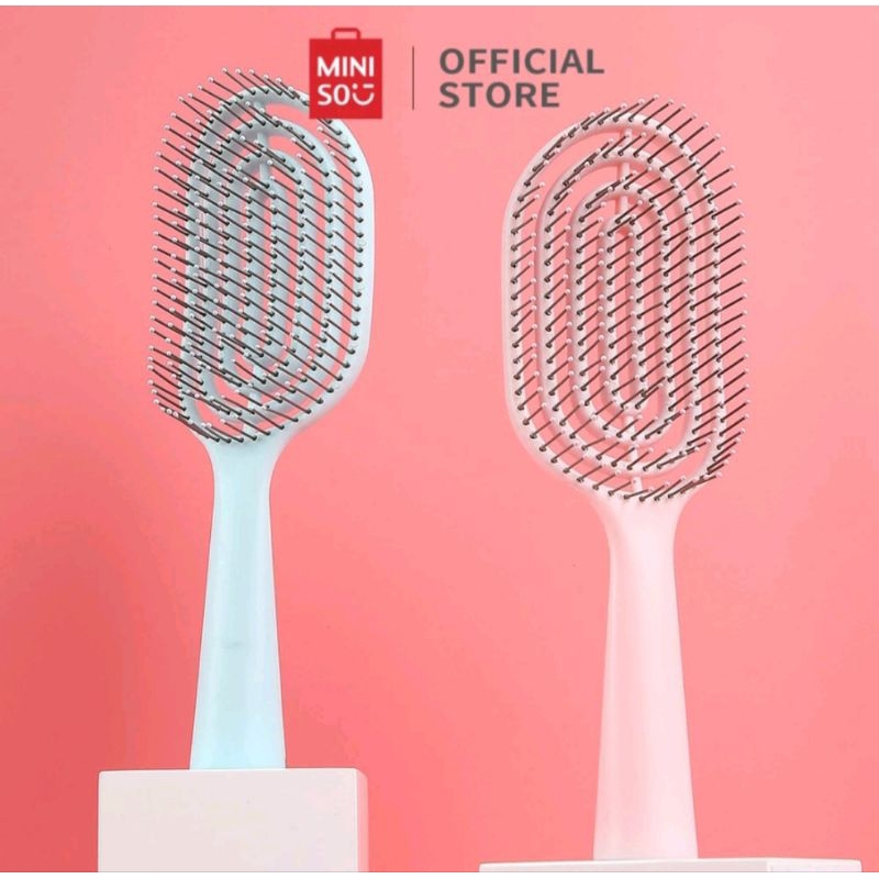 Jual Denpasar COD Bali Miniso Mini Detangling Brush (with Cleaning ...