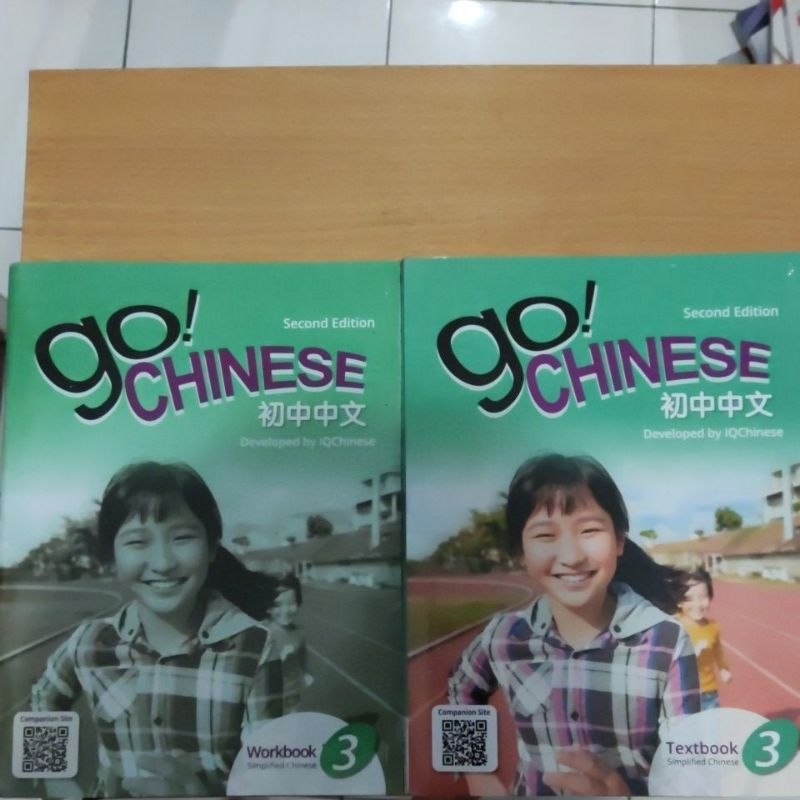 Jual Buku Go Chinese kelas 9 SMP (workbook+textbook) 1 set, penerbit ...