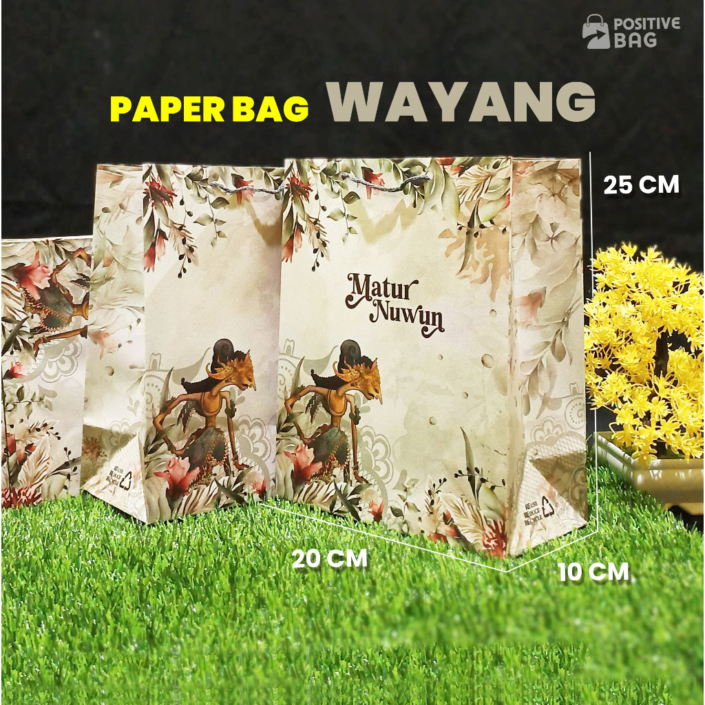 Jual Paper Bag Motif ( R6 bijian ) | Shopee Indonesia