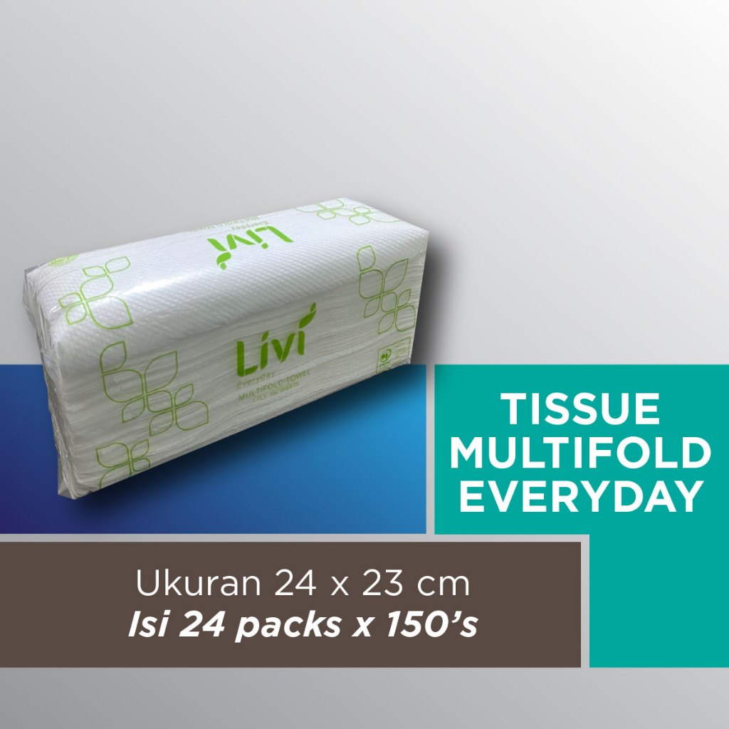 Jual Tissue Livi Multifold Smart / Everyday | Shopee Indonesia