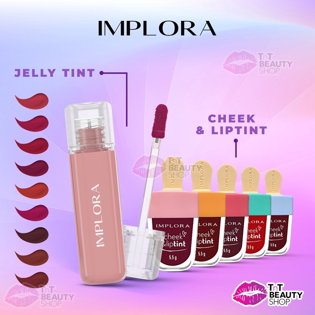 Jual KUALITAS TERBAIK IMPLORA Cheek Liptint Impora Cheek Lip Tint ...