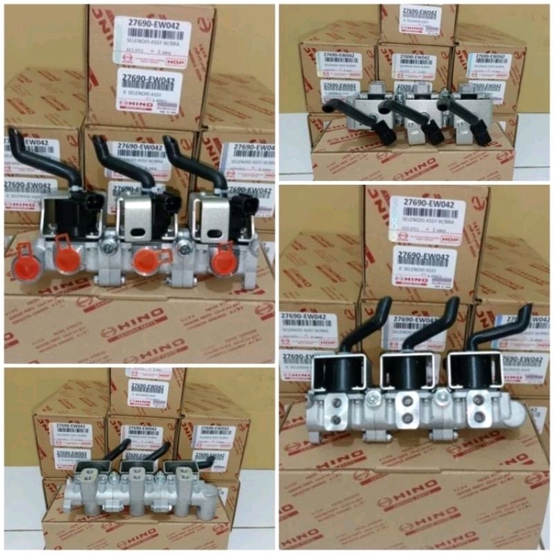Jual SELENOID ASSY HINO LOHAN 500 FM 260 JD VALVE ANGIN 3 WAY 27690 ...