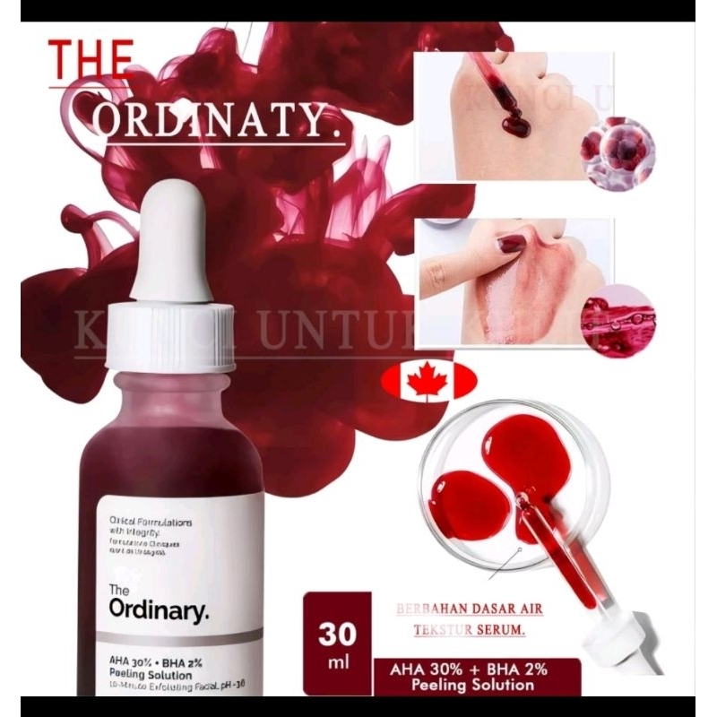 Jual Retinol Exfoliator The Ordinary Direct Acids AHA 30% + BHA 2% ...