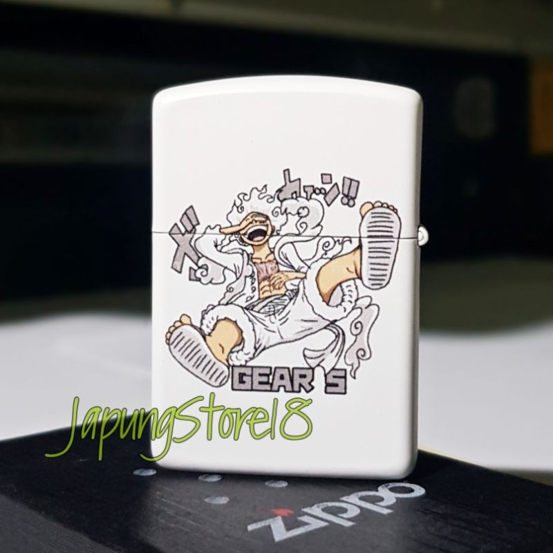 Jual Korek Api zippo one piece luffy Printing uv zippo custom anime ...
