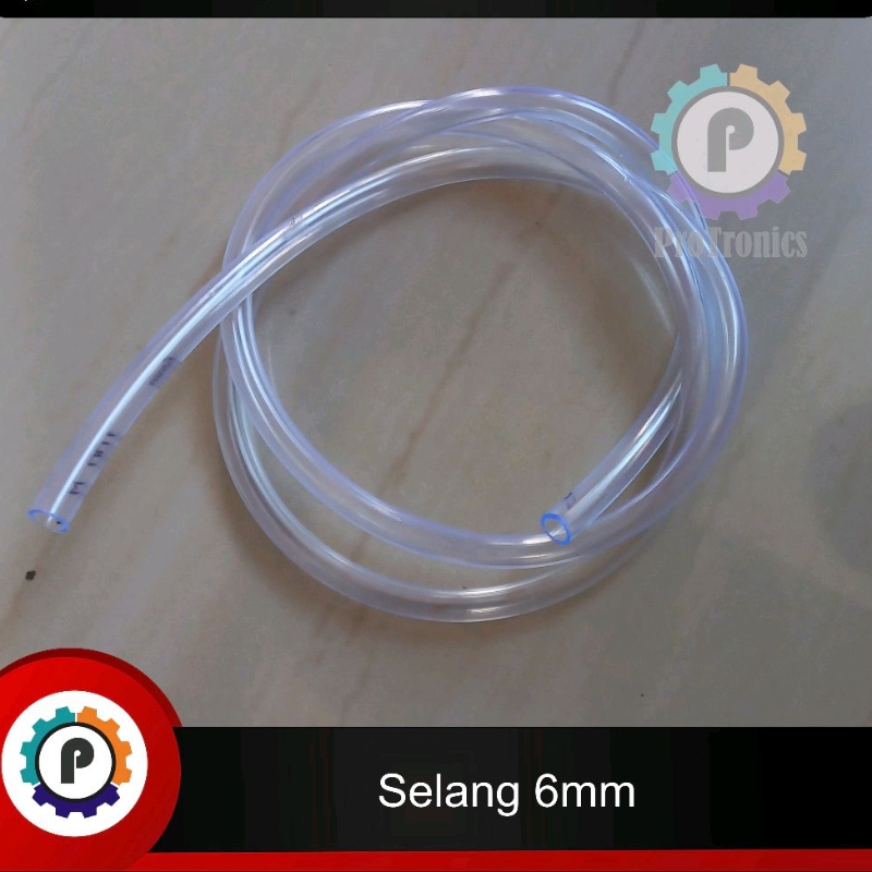 Jual Selang PVC Bening utk Air dan Angin Pompa Hisap Celup Aerator 1/4 ...