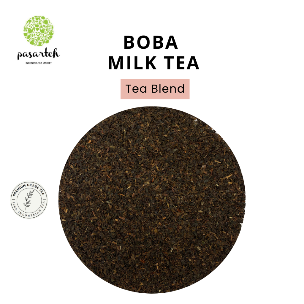 Jual [ pasarteh ] Boba Milk Tea Base | Milk Tea | Teh untuk Boba I Teh ...