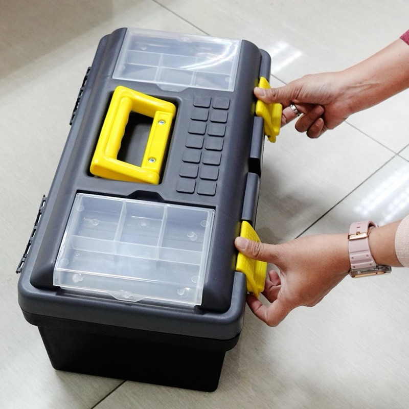 Jual Toolbox 18" KENMASTER / alat penyimpanan perkakas | Shopee Indonesia