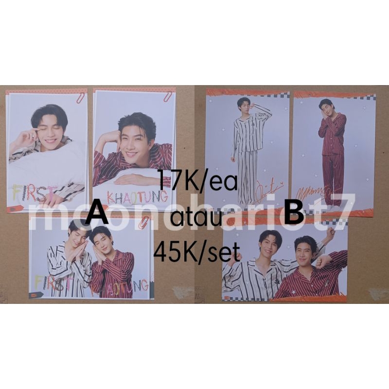 Jual Sharing POSTCARD HAGD GMMTV FIRST KHAOTUNG | Shopee Indonesia